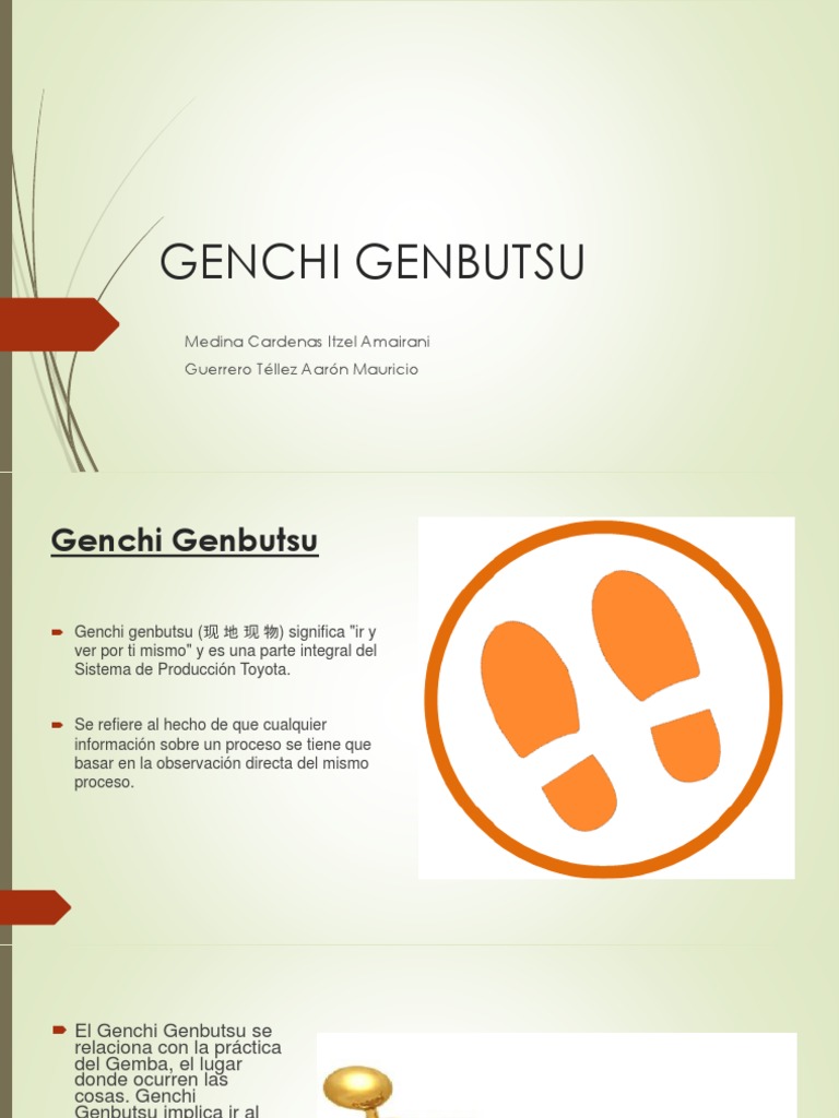 Genchi Genbutsu | PDF