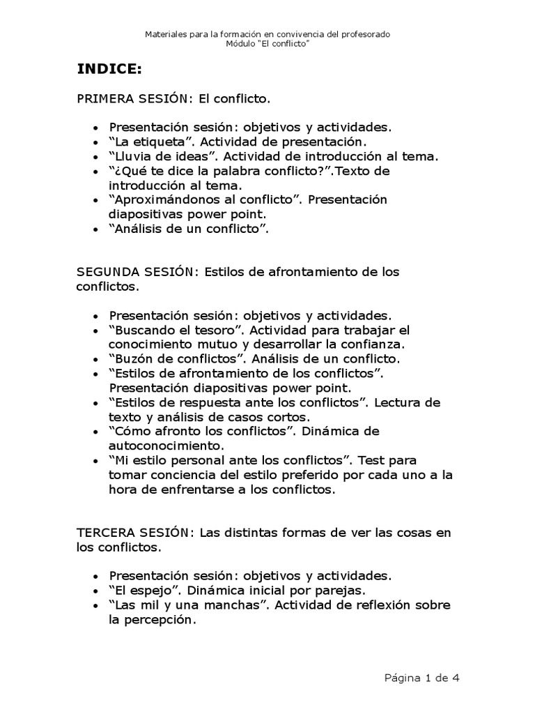 Resolución de Conflictos | PDF | Mediación | Conflicto (proceso)