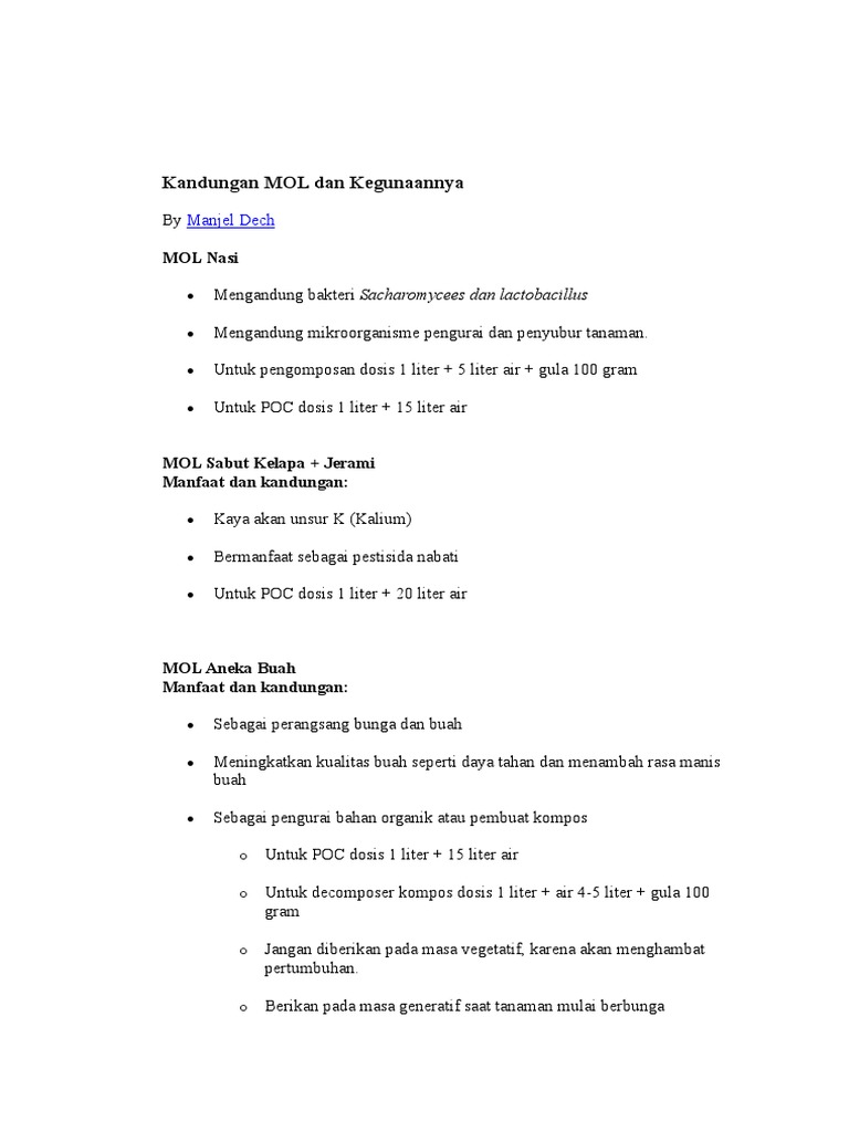 Cara Membuat & Memperbanyak PGPR | PDF