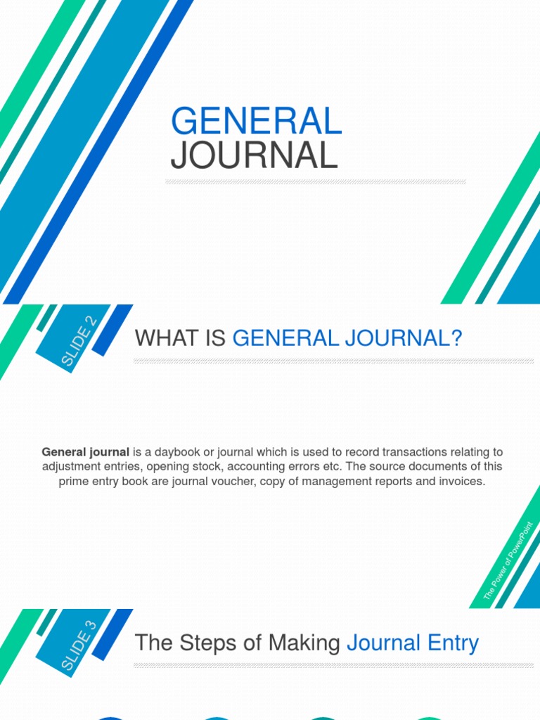 General Journal | PDF