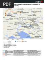 Great Northern Route Map | PDF | Rail Transport | Public Transport