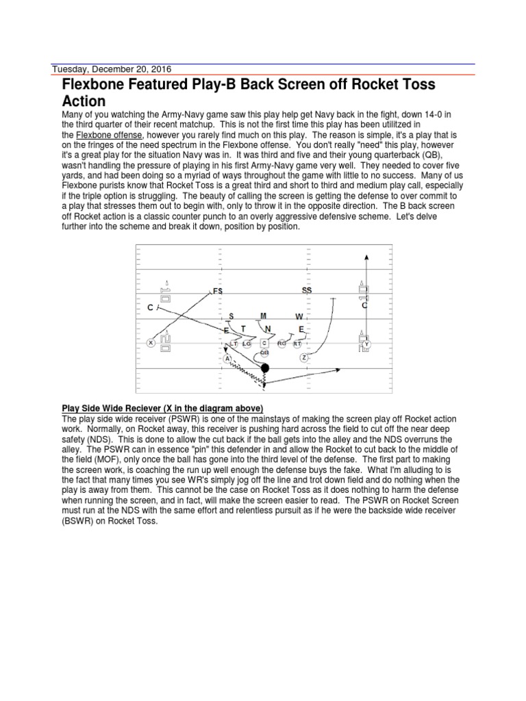 Flex Bone | PDF | Quarterback | Ball Games