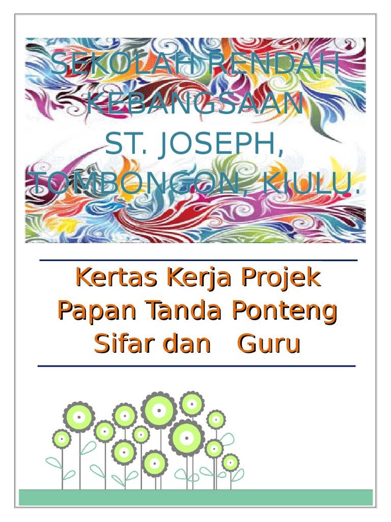Kertas Kerja Kempen Ponteng Sifar | PDF