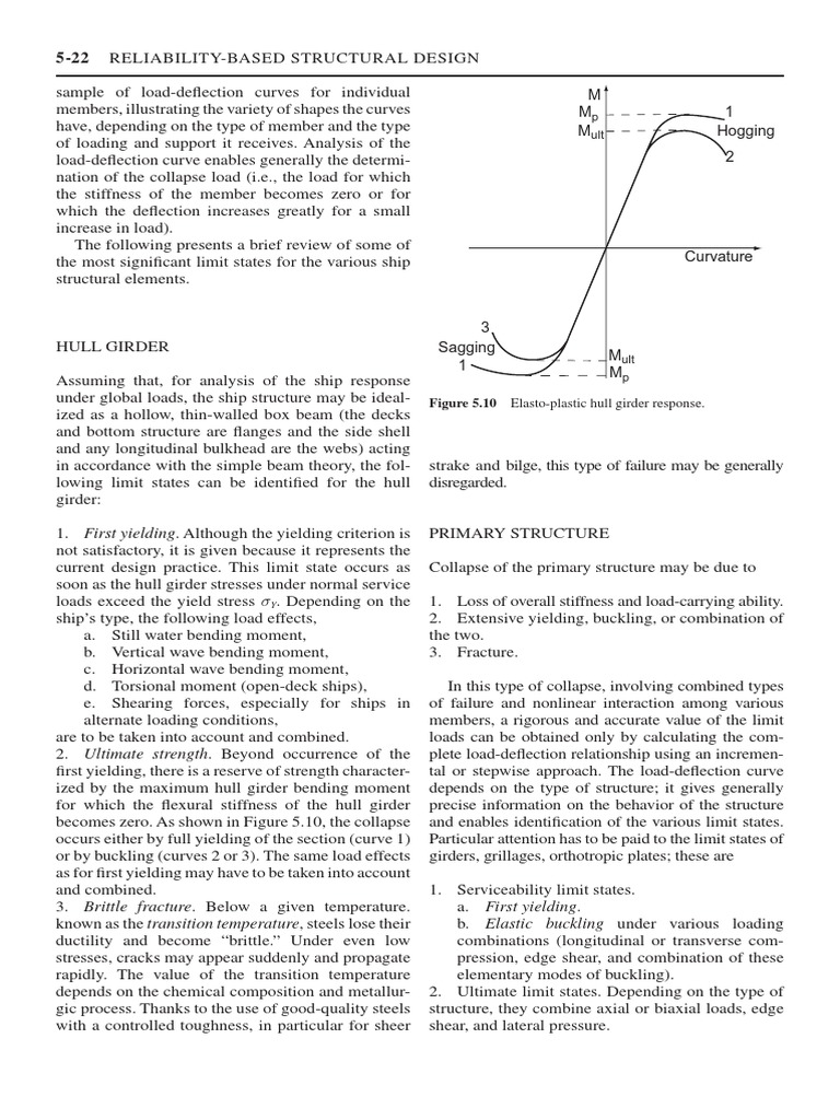Hughes, Owen F. Paik, Jeom Kee Ship Structural Analysis and Design 2010 | PDF | Buckling | Bending