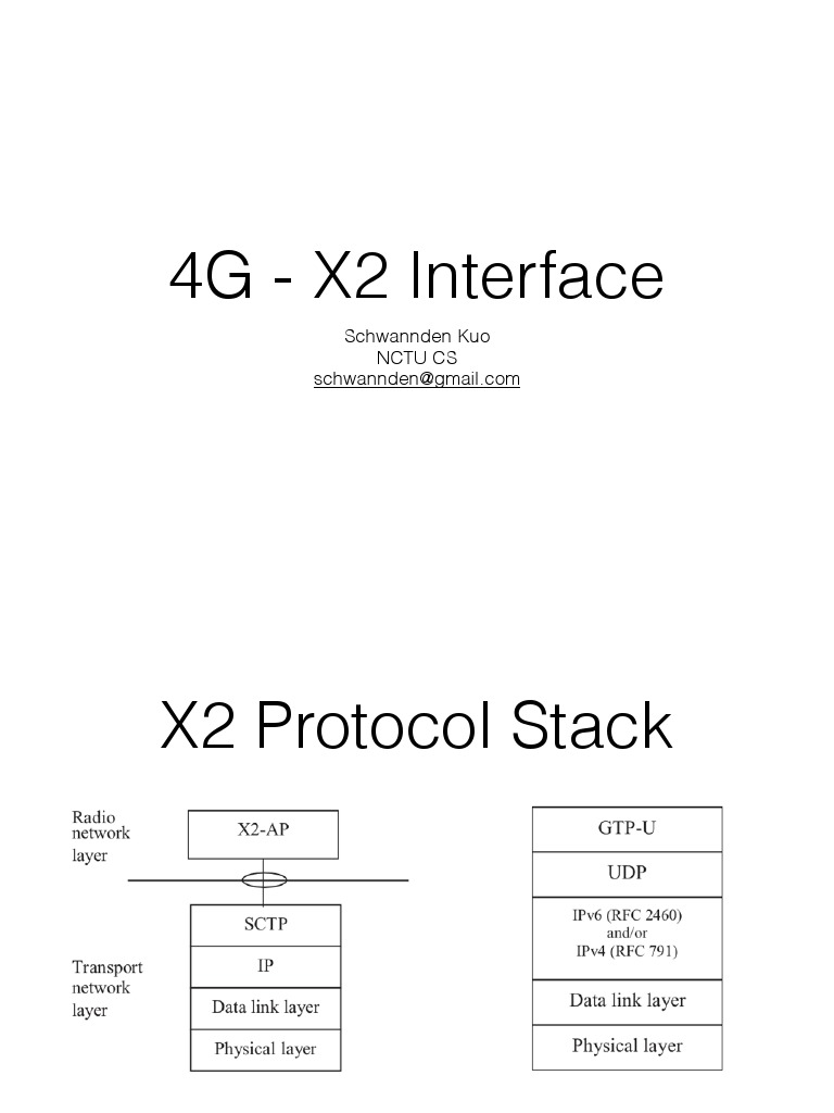 X2 Interface - LTE | PDF | Infrastructure | Network Protocols