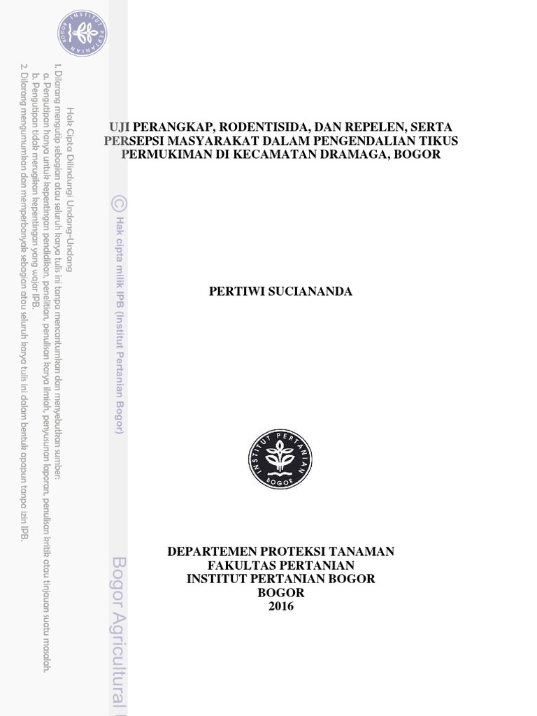 Studi Kasus Rodentisida 2 | PDF | Pengembangan Diri | Sains & Matematika