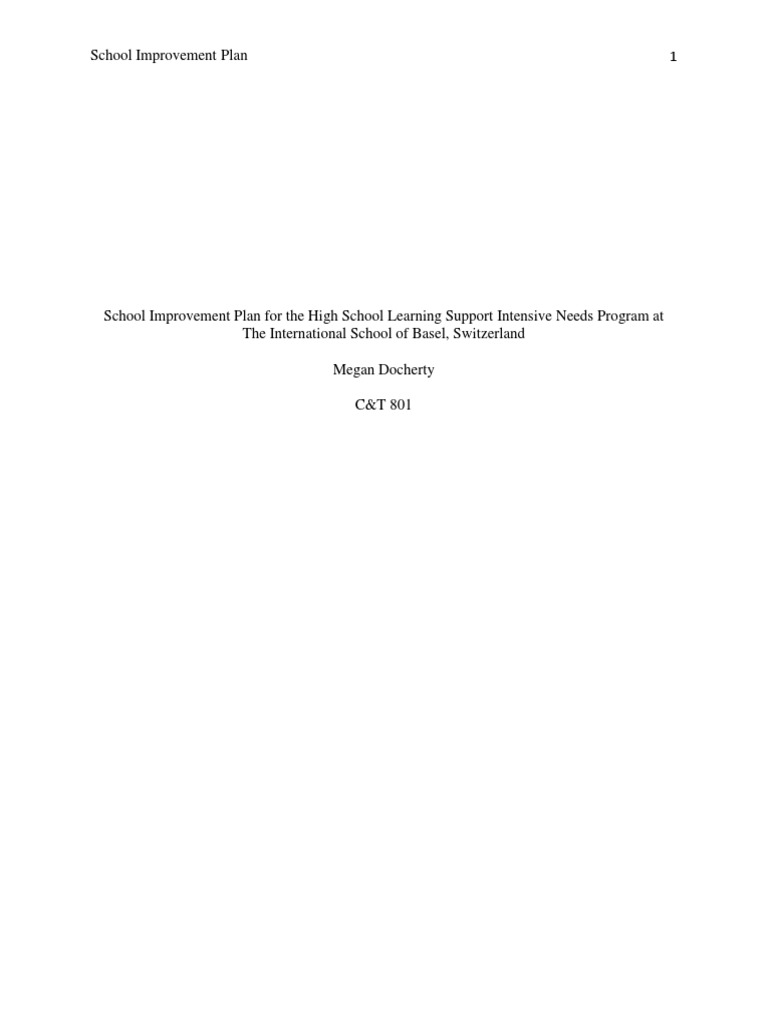 ct898 Docherty Megan Caep1 | PDF | Educational Assessment | Teachers