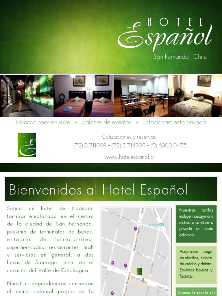 Hotel Español en San Fernando | PDF | Telecomunicaciones | Informática ...