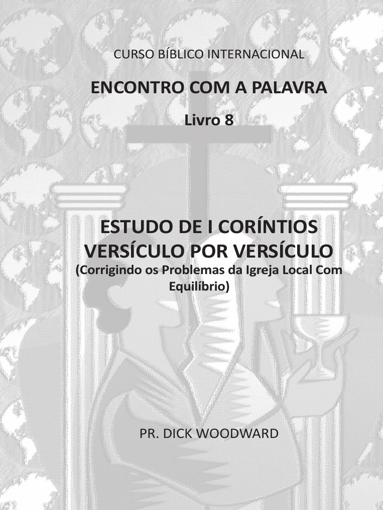 Estudo de 1 Coríntios | PDF | Primeira Epístola aos Coríntios | Apóstolo Paulo