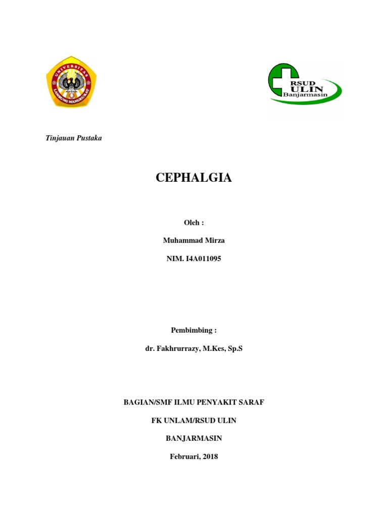 Makalah Cephalgia | PDF