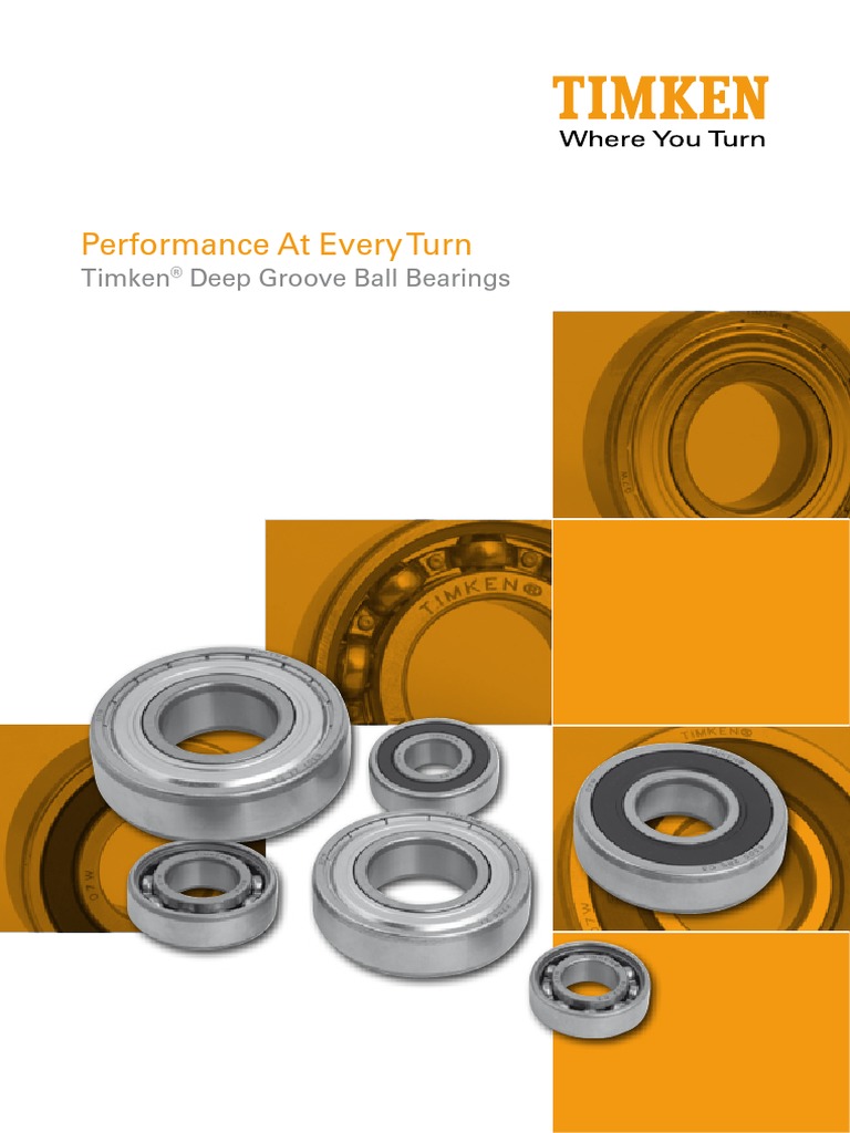 Rodamientos de Bolas Timken 131 1 | PDF | Bearing (Mechanical) | Machines