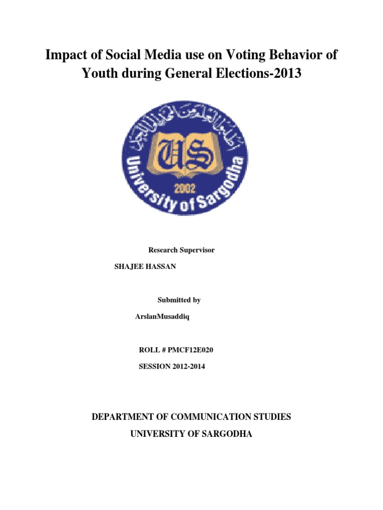 Social Media's Impact on Youth Voting | PDF | Social Media | Popular ...