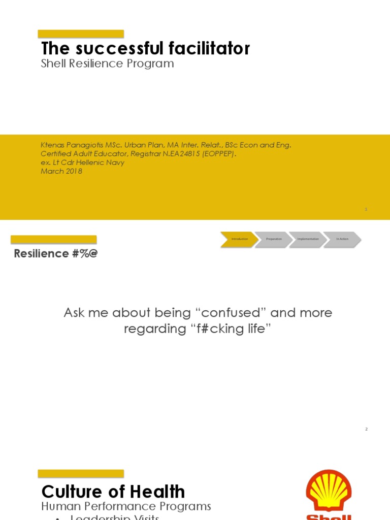 Shell Resilience-Maritime-Ktenas Panagiotis | PDF | Psychological ...
