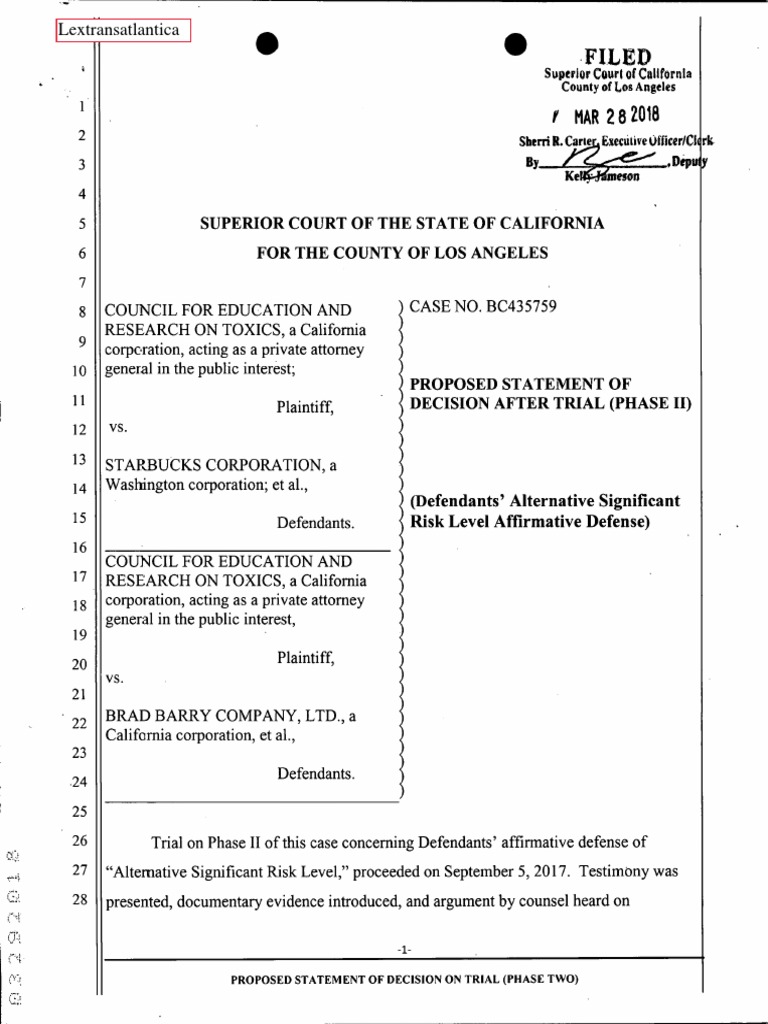 Starbucks Case | PDF | Risk Assessment | Government