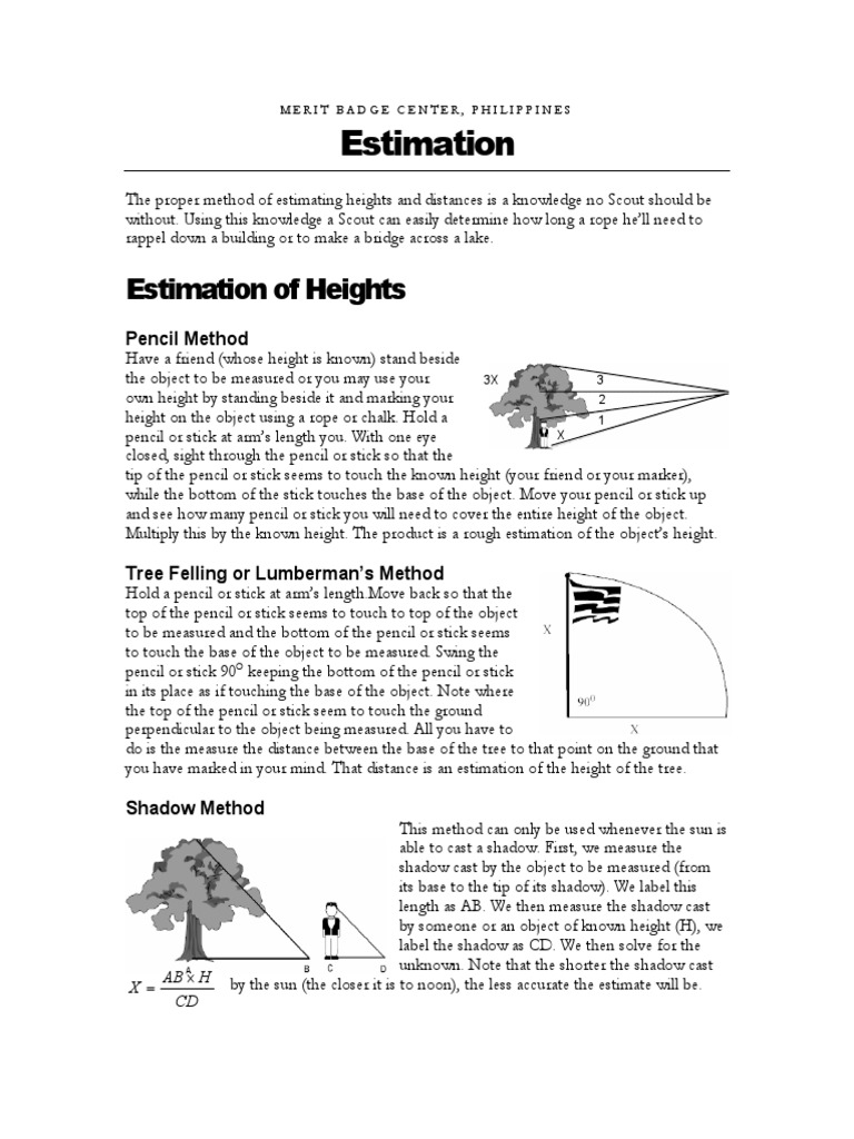 Notes Estimation | Download Free PDF | Compass | Teaching Mathematics