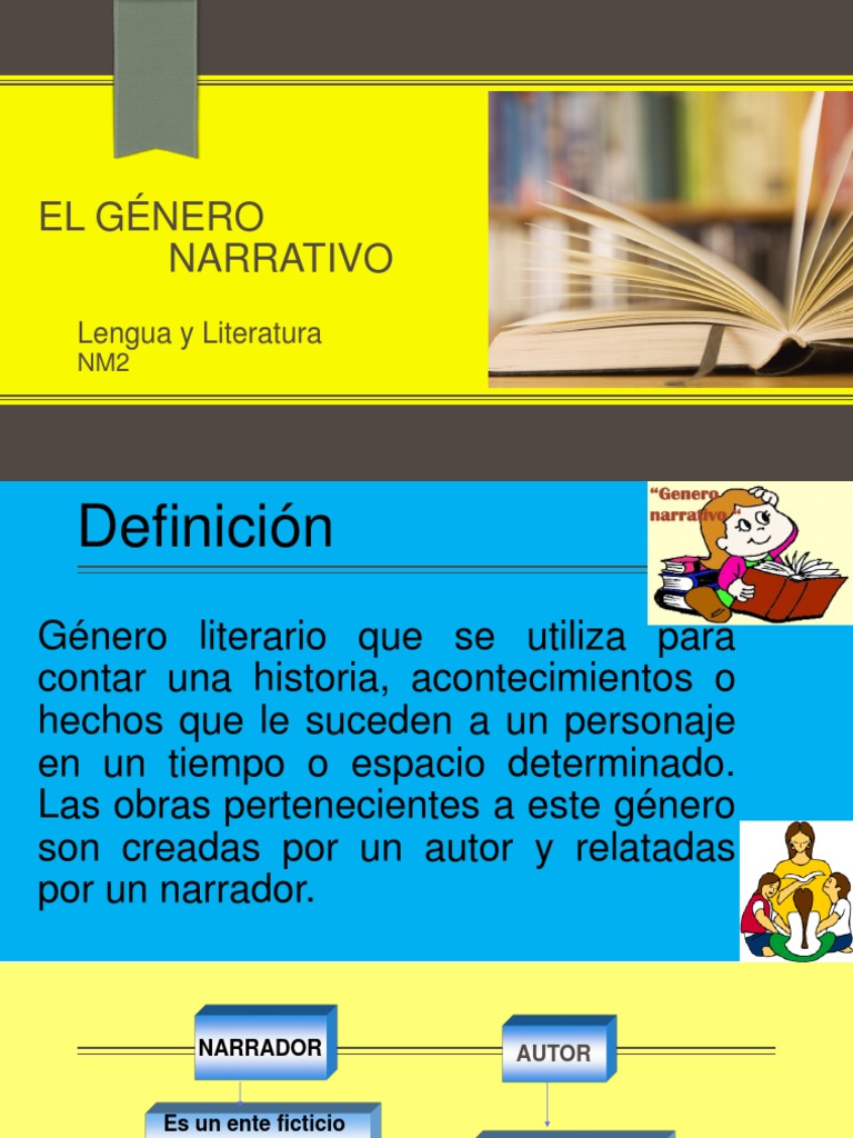 Guía del Género Narrativo | PDF | Narración | Cuentos