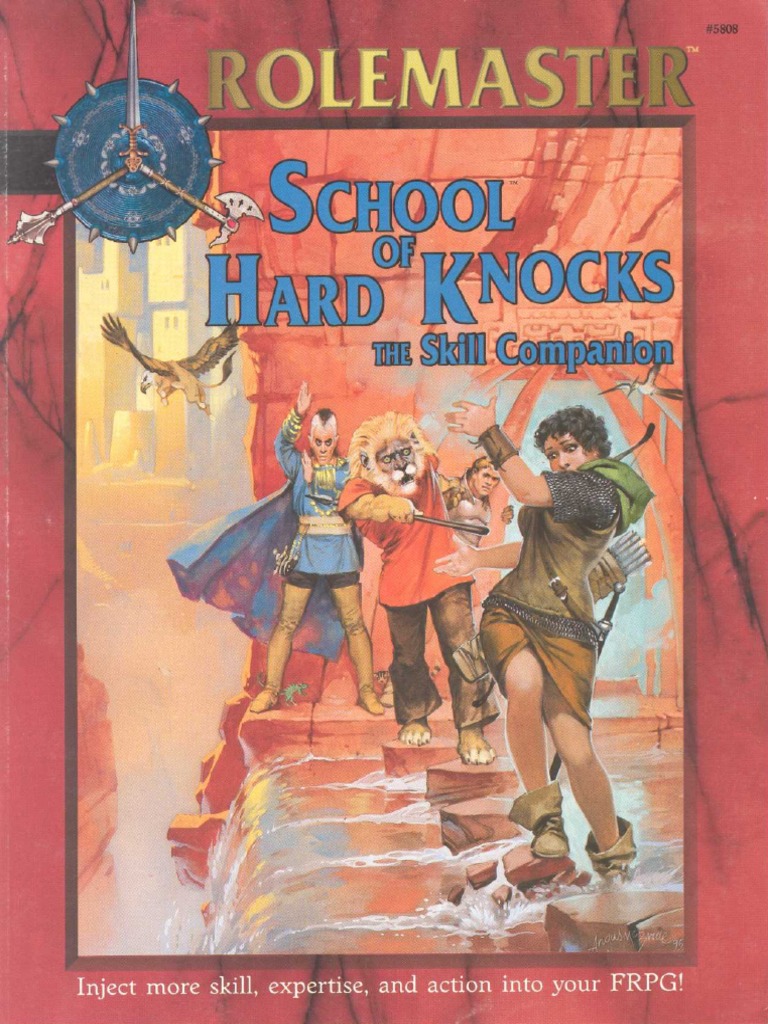 Rolemaster FRP - School of Hard Knocks, The Skill Companion | PDF