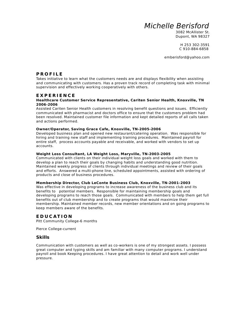 Michelle Resume Updated-Current2 | PDF | Business
