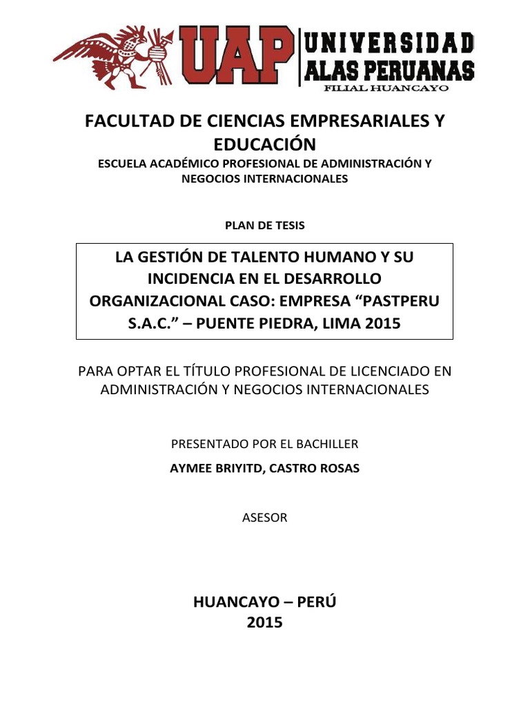 Caratula - Uap | PDF