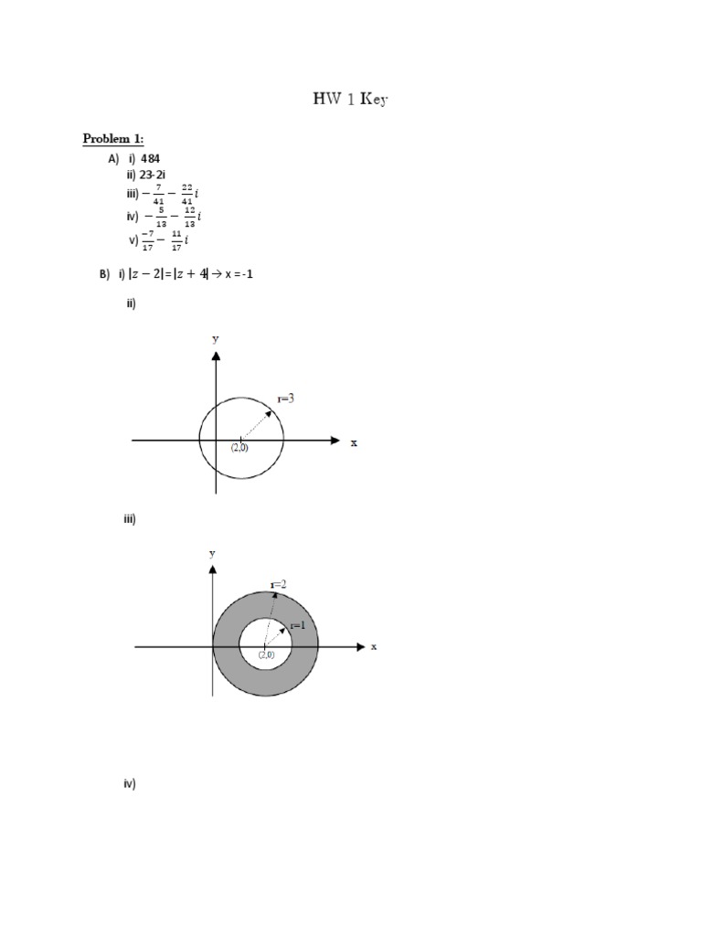 HW 1 Solutions | PDF
