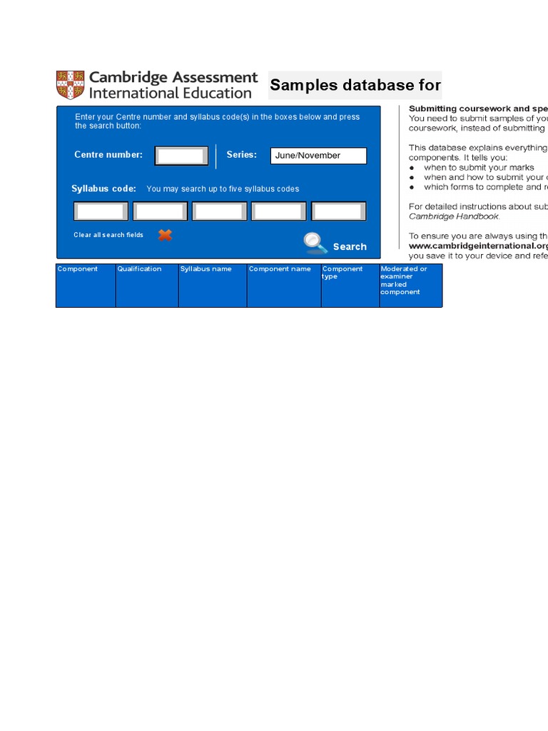 Cambridge Samples Database | PDF | Test (Assessment) | Evaluation Methods