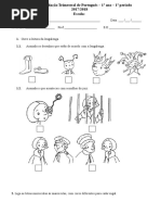 Ficha de Trabalho - Vogais e Ditongos | PDF | Artes Linguísticas e ...