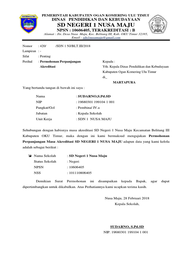 Surat Permohonan Perpanjangan Akreditasi Paud 2023 Imagesee - Riset Surat Permohonan Perpanjangan Akreditasi Paud 2023 Imagesee - Riset