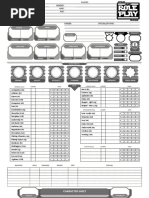 Stars Without Number Form-Fillable Charsheet | PDF | Role Playing Games ...