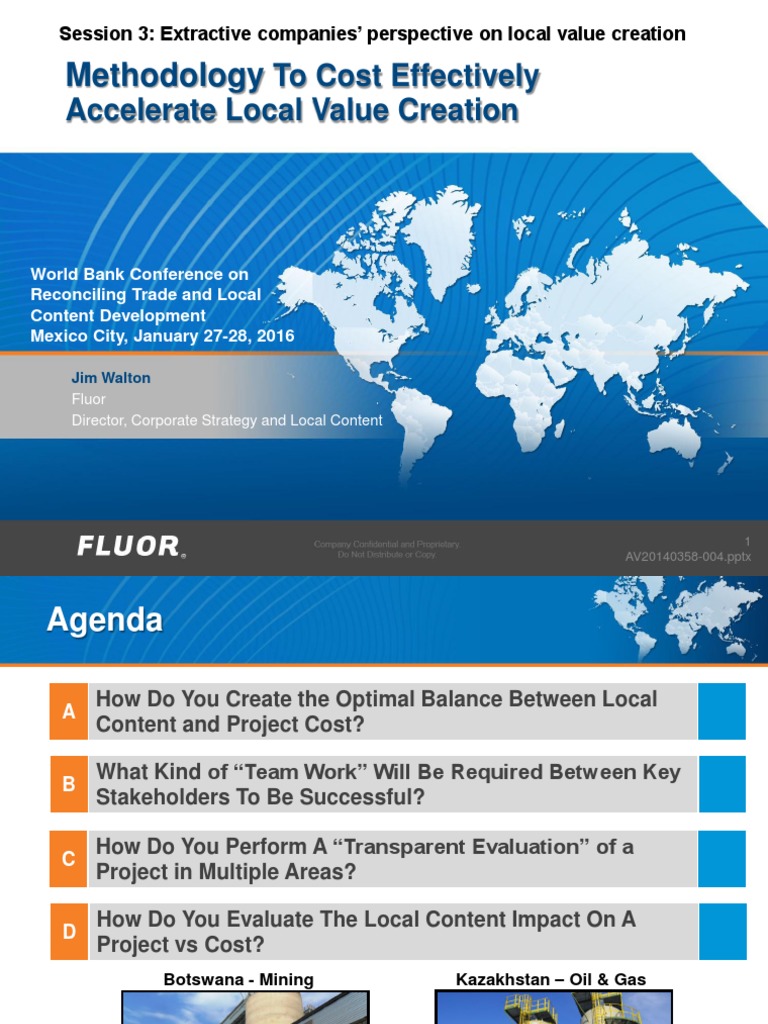 Methodology: To Cost Effectively Accelerate Local Value Creation | PDF ...