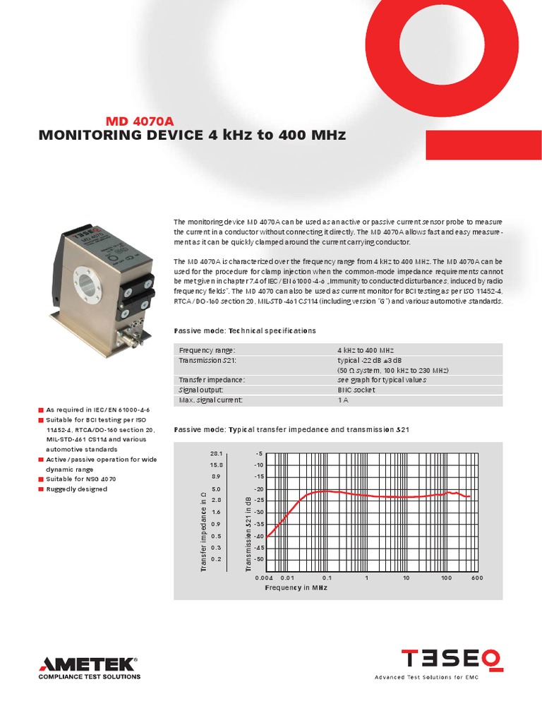 MD_4070 | Amplifier | Power Supply