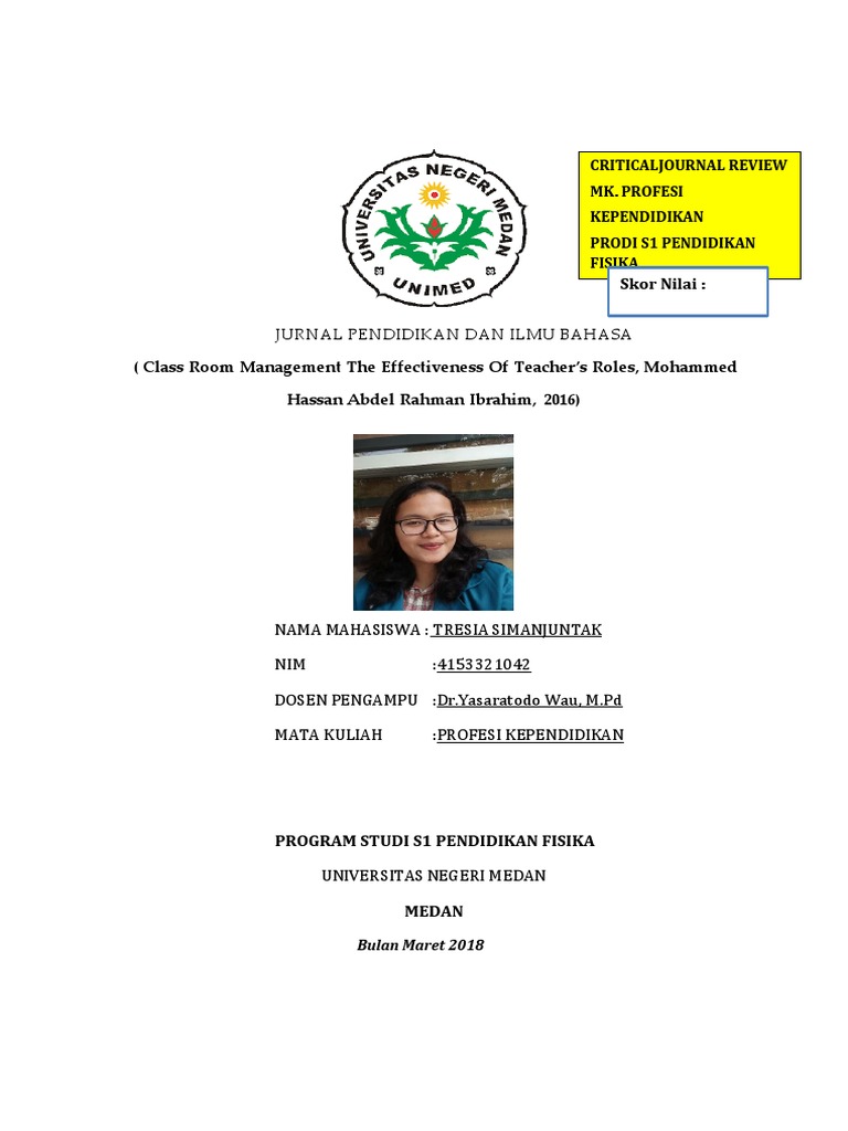 Critical Journal Review | PDF