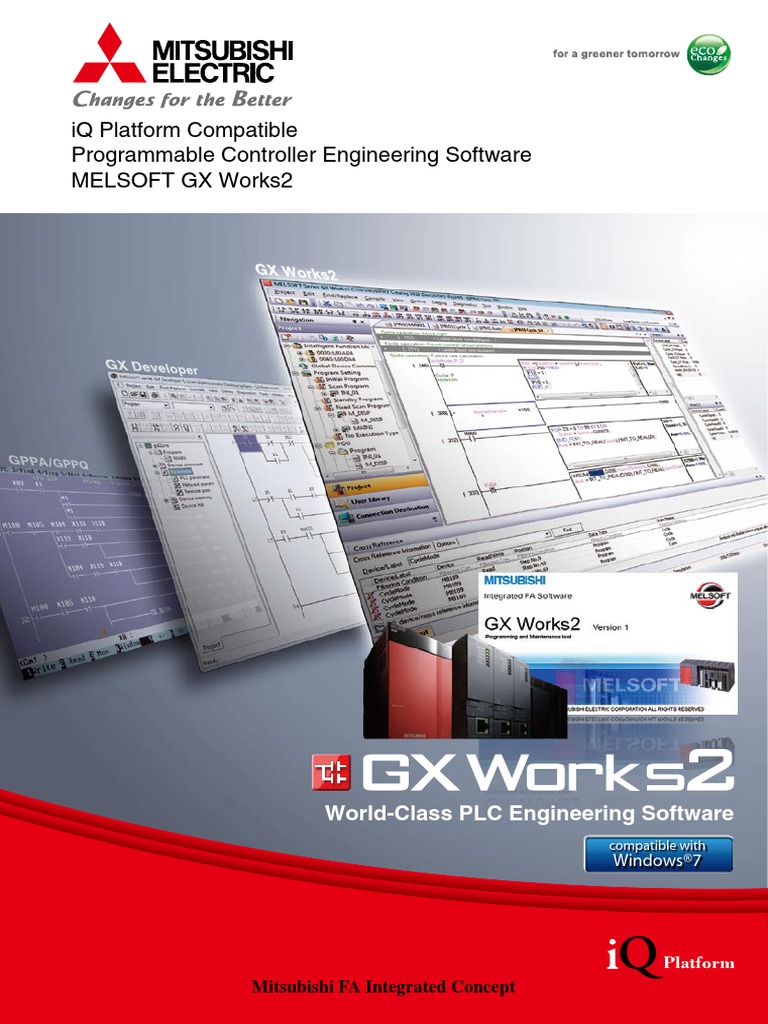 GX Works2 Brochure | Programmable Logic Controller | Computer Program