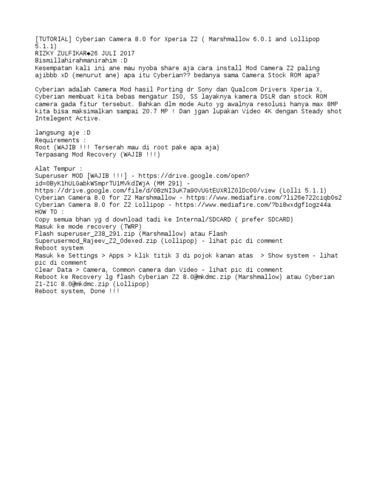 Panduan Install Cyberian Camera Z2 | PDF | Game & Aktivitas | Komputer