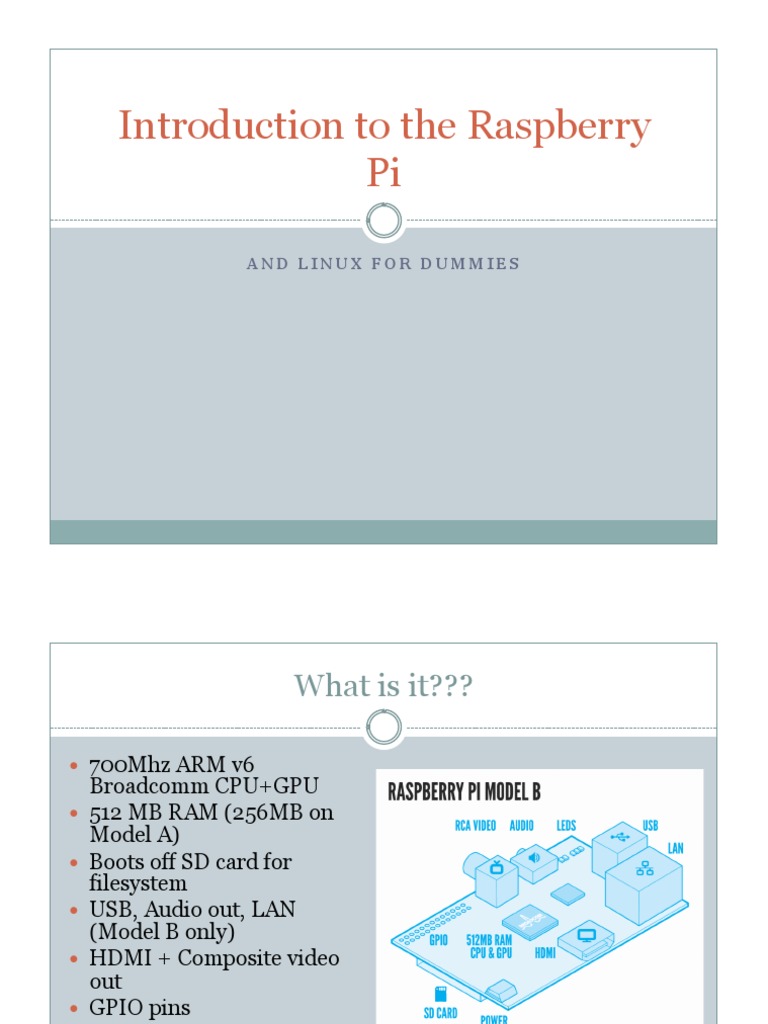 Raspberry Pi | PDF | Raspberry Pi | Electronics