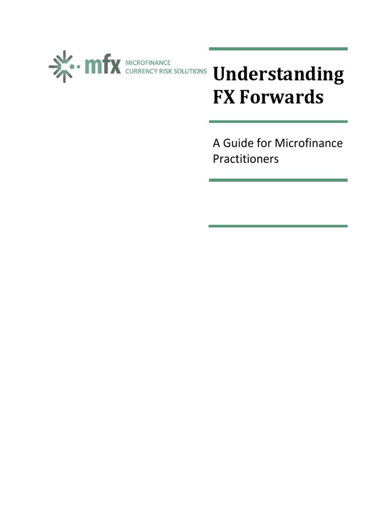 FX Forwards for Microfinance Experts | PDF | Exchange Rate | Foreign ...