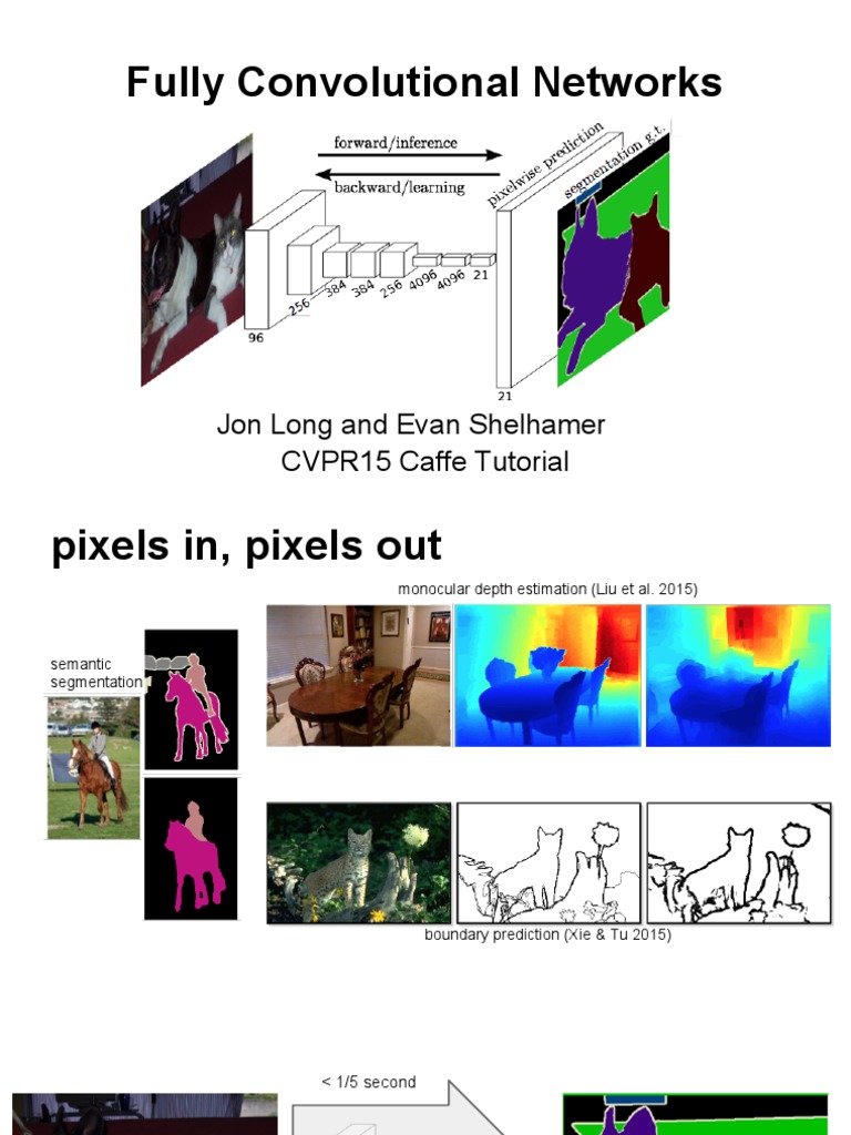 Fully Convolutional Neural Network | PDF | Image Segmentation ...