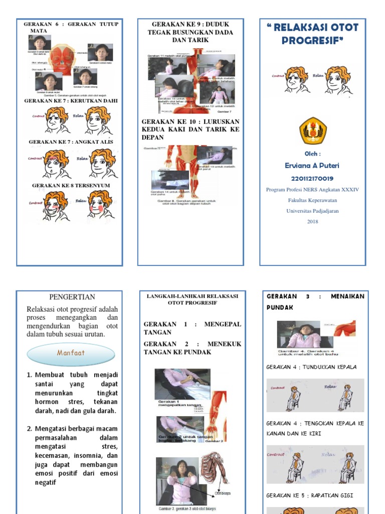Leaflet Relaksasi Otot Progresif | PDF