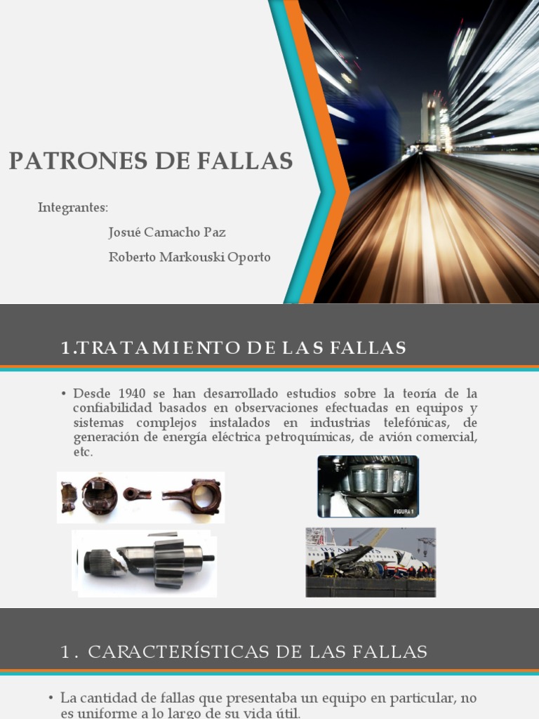 Patrones de Falla y Curva Bañera | PDF | Probabilidad | Fatiga (material)