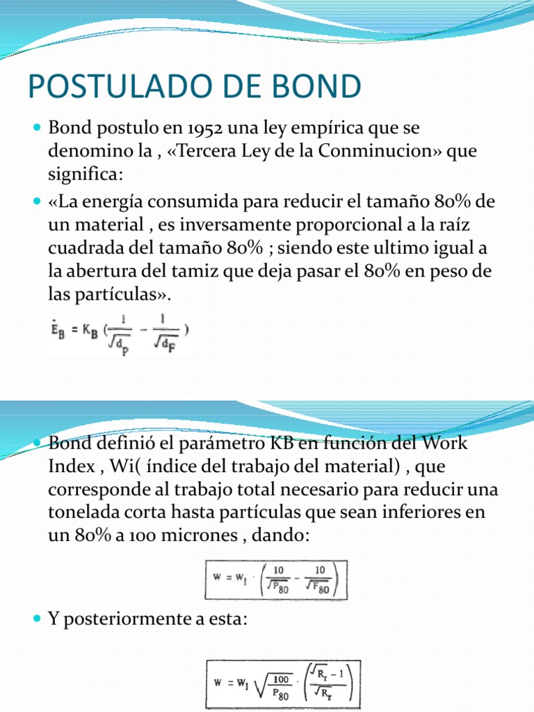 Ley de Bond y su Postulado | PDF | Tecnología
