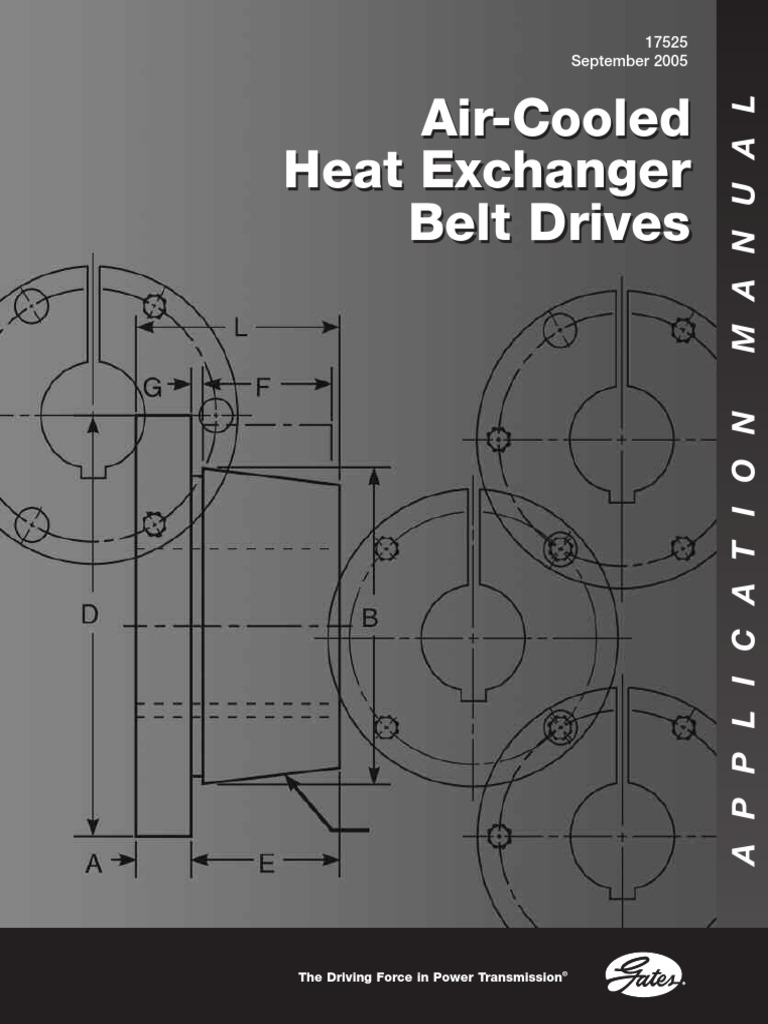 Gates Belt For Fin Fan | PDF | Belt (Mechanical) | Manufactured Goods