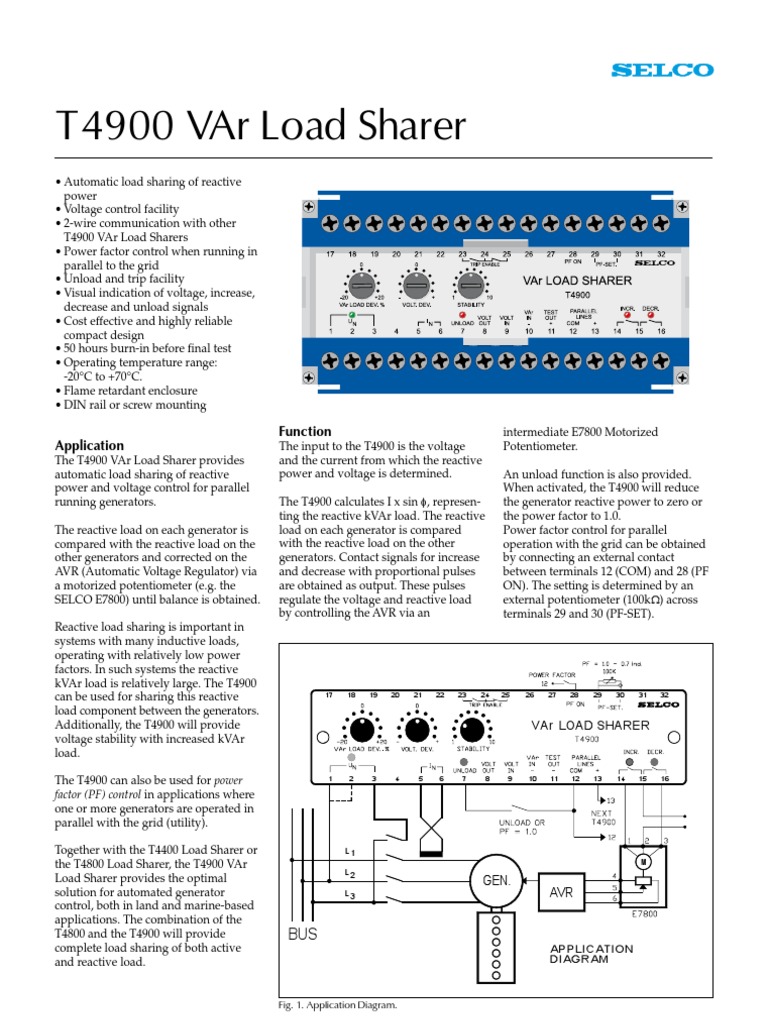 T4900 | PDF | Electric Generator | Mains Electricity