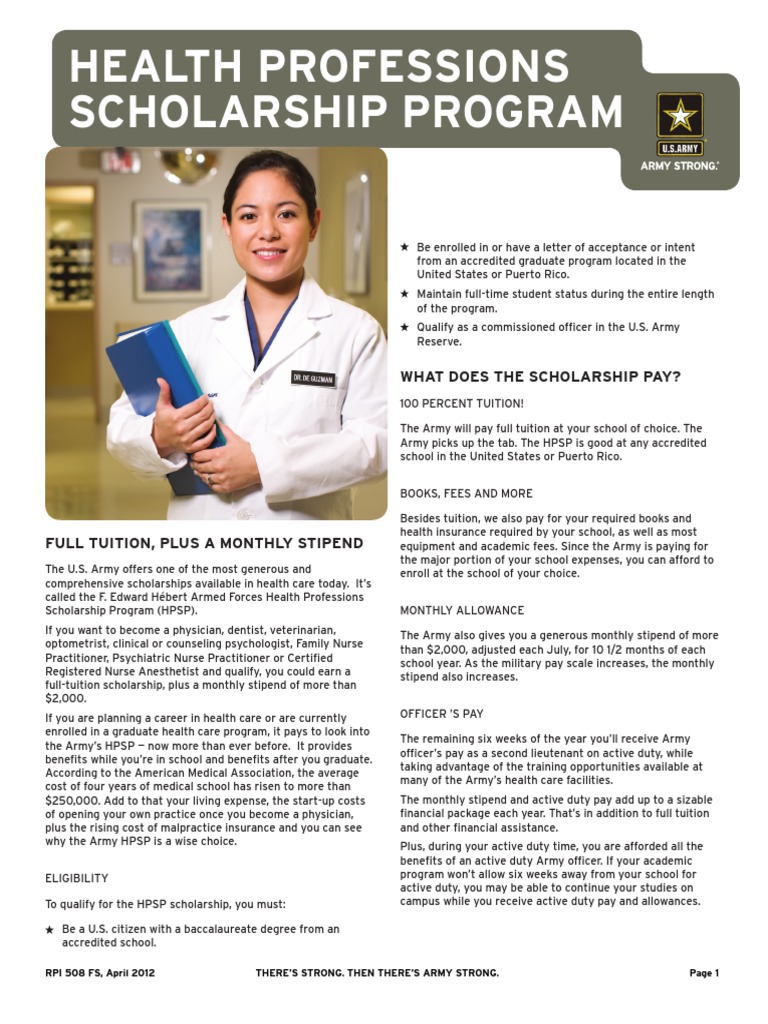 HPSP Flyer | PDF | Medical School | Residency (Medicine)