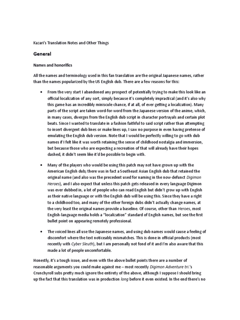 Translation Notes | PDF | Ikebana | Kanji