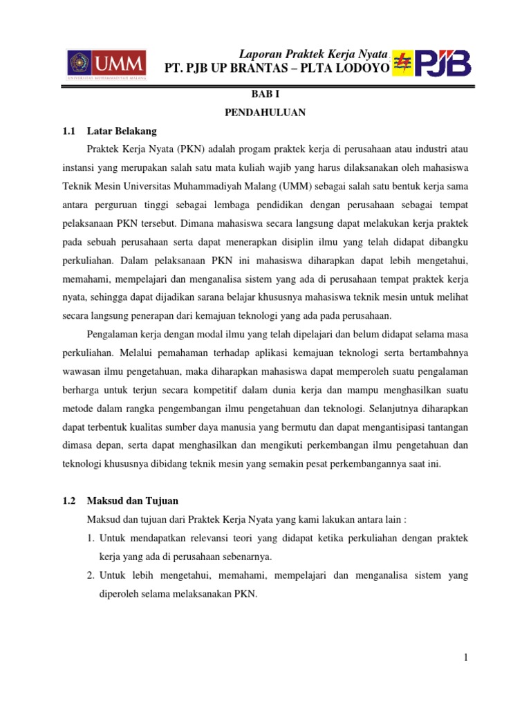 PKL Plta | PDF | Bisnis
