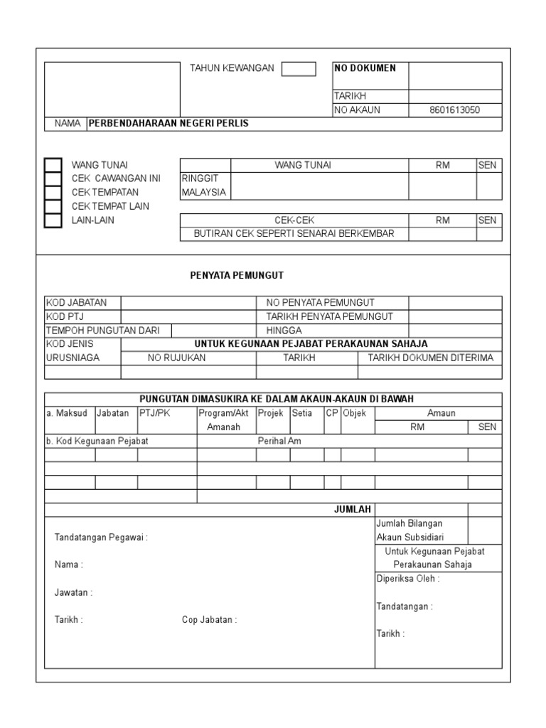 Penyata Pemungut Pdf