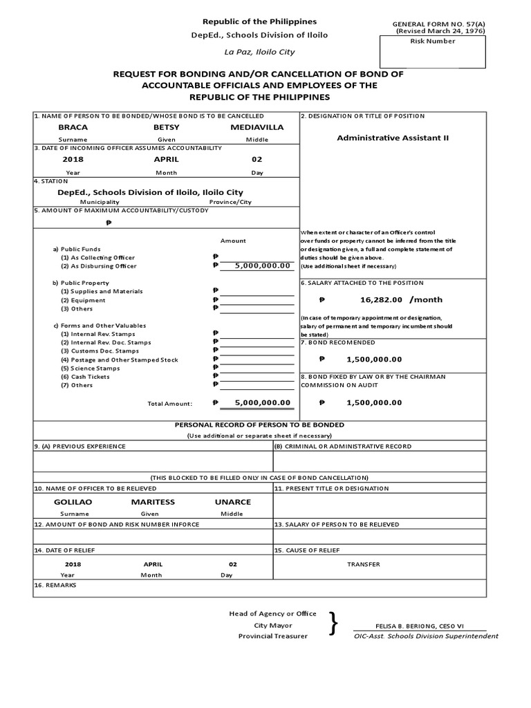 Form 57A | PDF | Postage Stamp | Bonds (Finance)