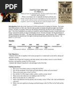 Causes of The Civil War Unit Plan | PDF | United States Constitution ...