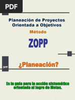 Método ZOPP en Planificación de Proyectos | PDF | Planificación ...
