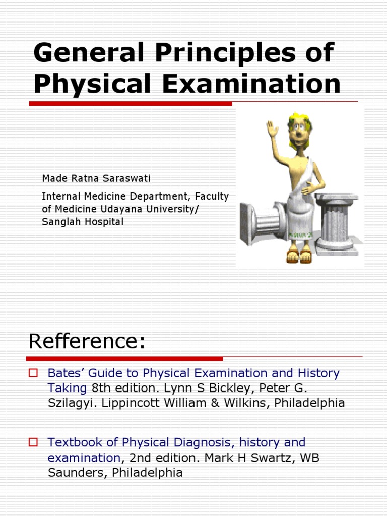 BCS General Principles of Physical Examination | PDF | Physical ...