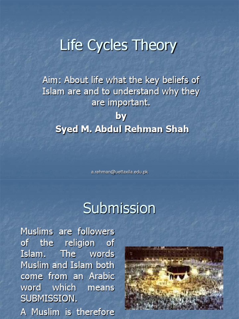 1.life Cycles Theory | PDF | Allah | God In Islam